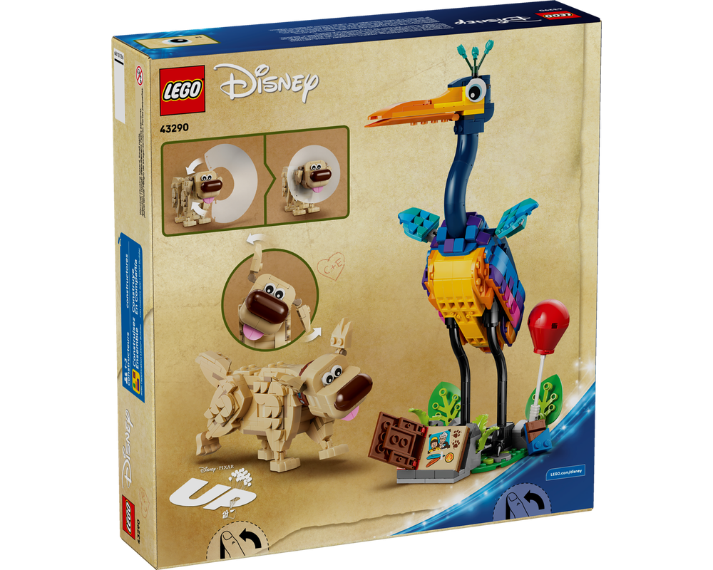 LEGO Set 43290-1 Kevin & Dug (2026 Disney) | Rebrickable - Build with LEGO