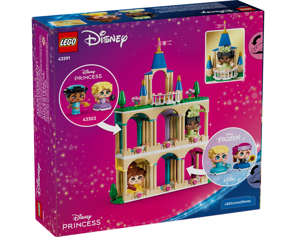 LEGO Set 43291-1 Mini Belle & Tiana with Castle (2026 Disney > Disney ...