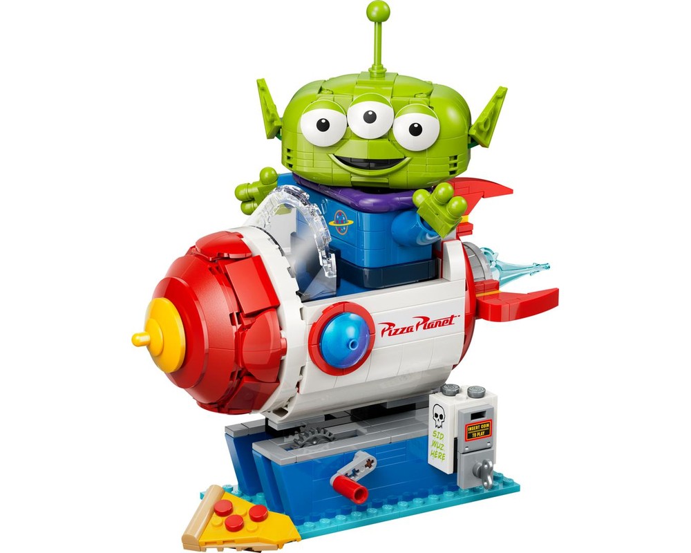 LEGO Set 43307-1 Alien with Pizza Planet Rocket Ride (2026 Disney ...