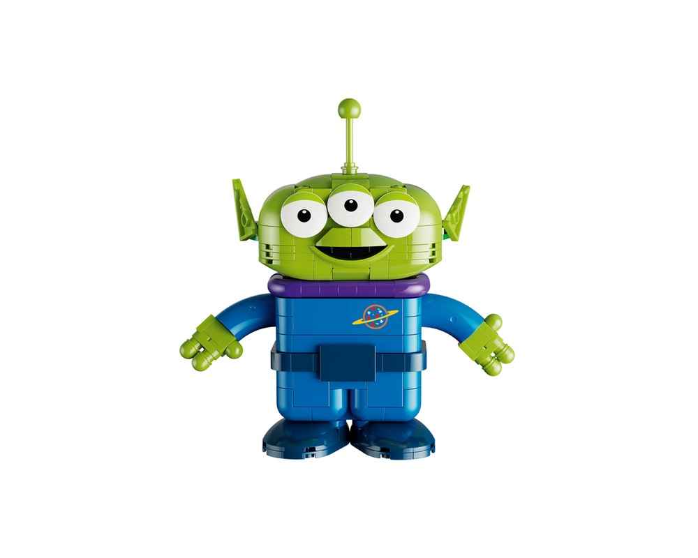 LEGO Set 43307-1 Alien with Pizza Planet Rocket Ride (2026 Disney ...