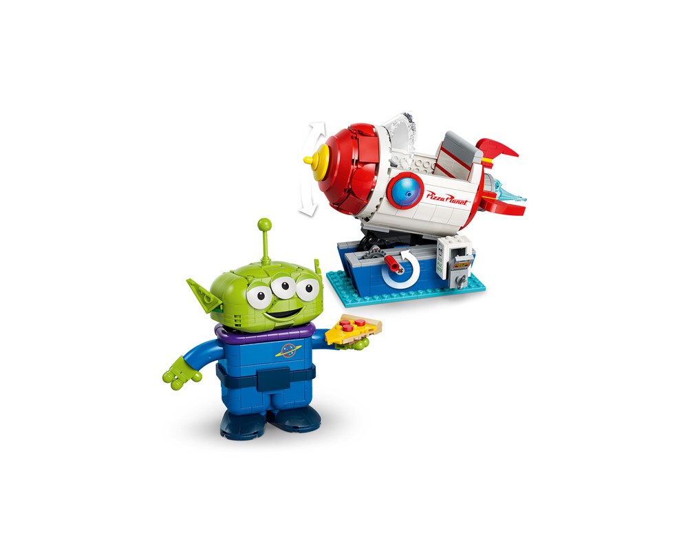 LEGO Set 43307-1 Alien with Pizza Planet Rocket Ride (2026 Disney > Toy ...