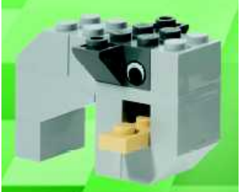 LEGO Set 4408-1-s1 Elephant (2004 Creator) | Rebrickable - Build with LEGO