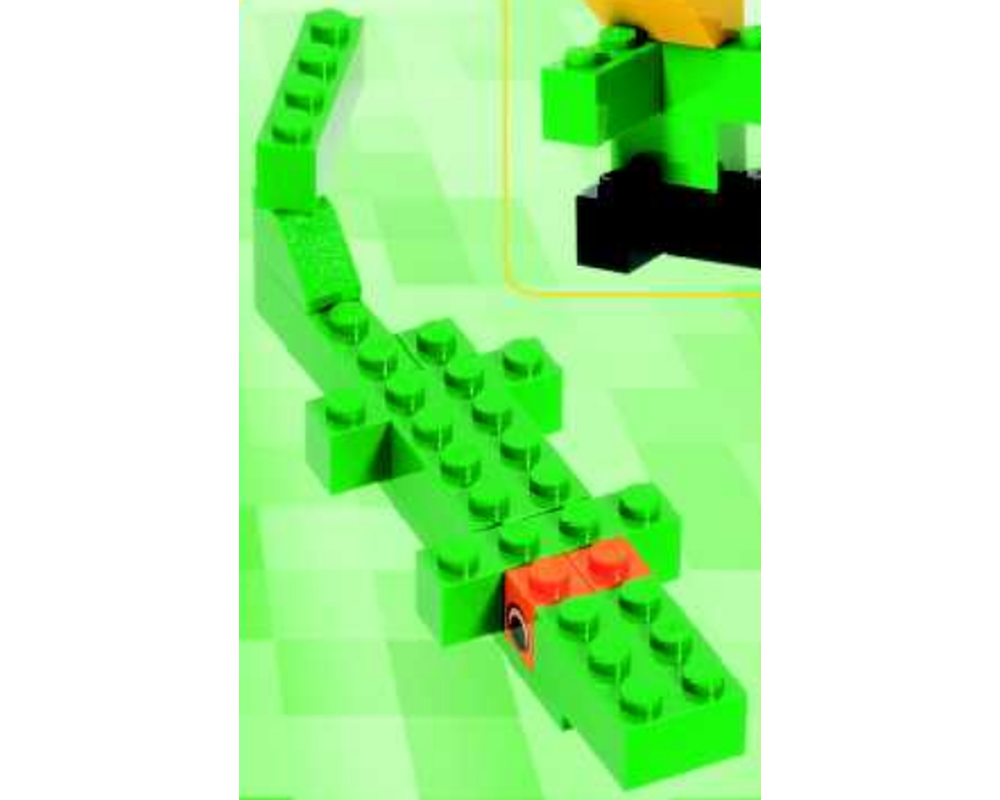 LEGO Set 4408-1-s12 Crocodile (2004 Creator) | Rebrickable - Build with ...