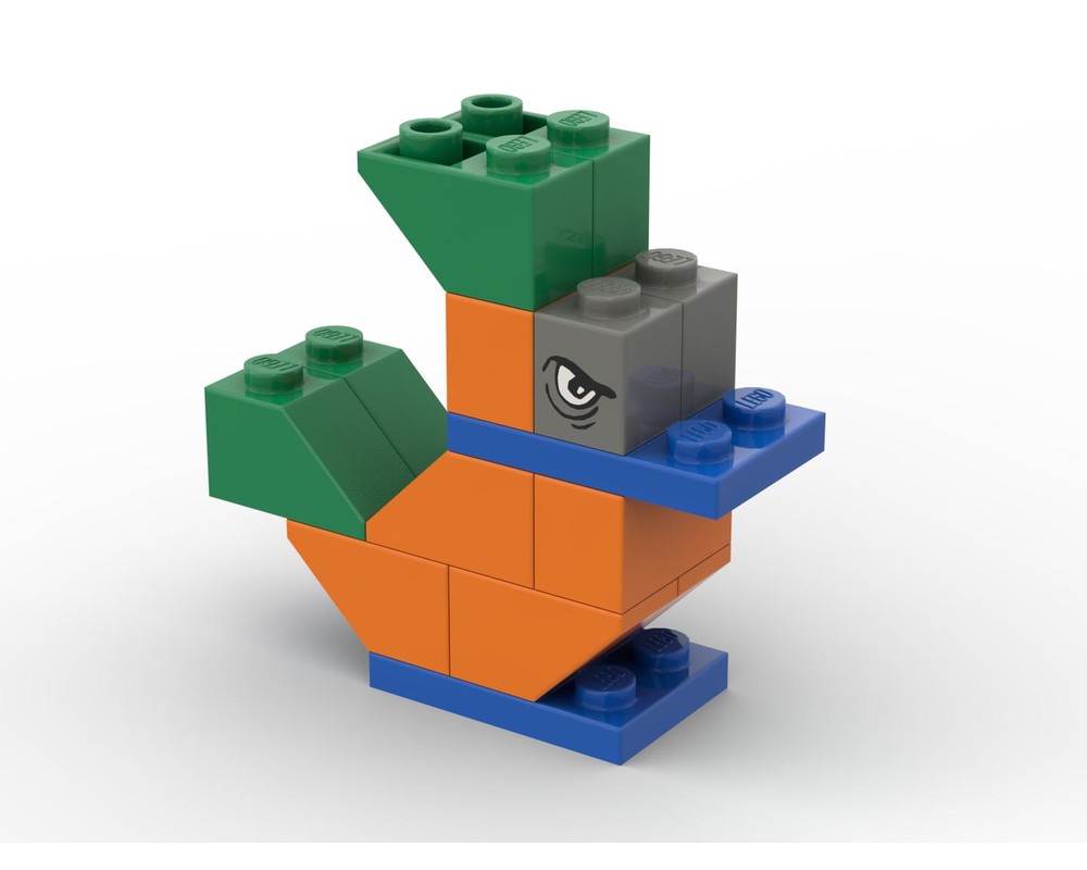 LEGO Set 4411-1-b8 Parrot (2004 Creator) | Rebrickable - Build with LEGO