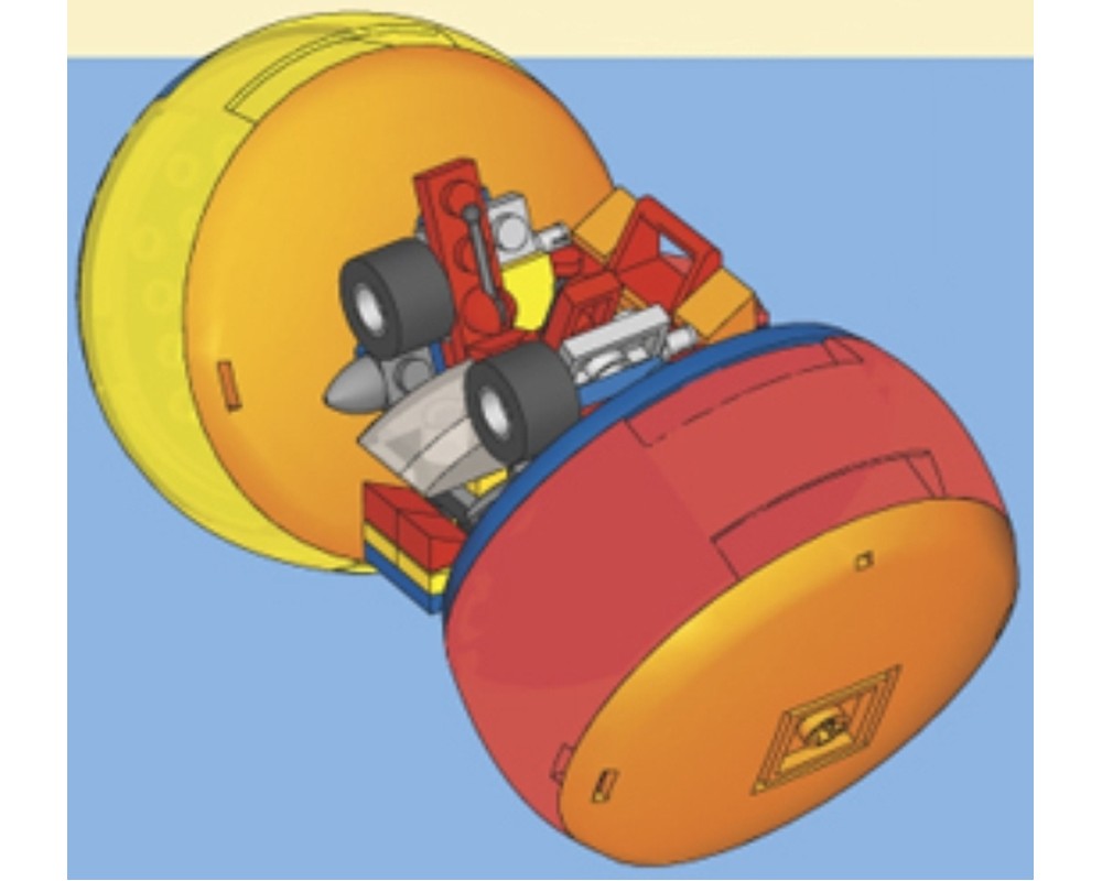 LEGO Set 4417-1-b1 Combination Pod 4417-1 + 4415-1 (2006 Creator > X ...