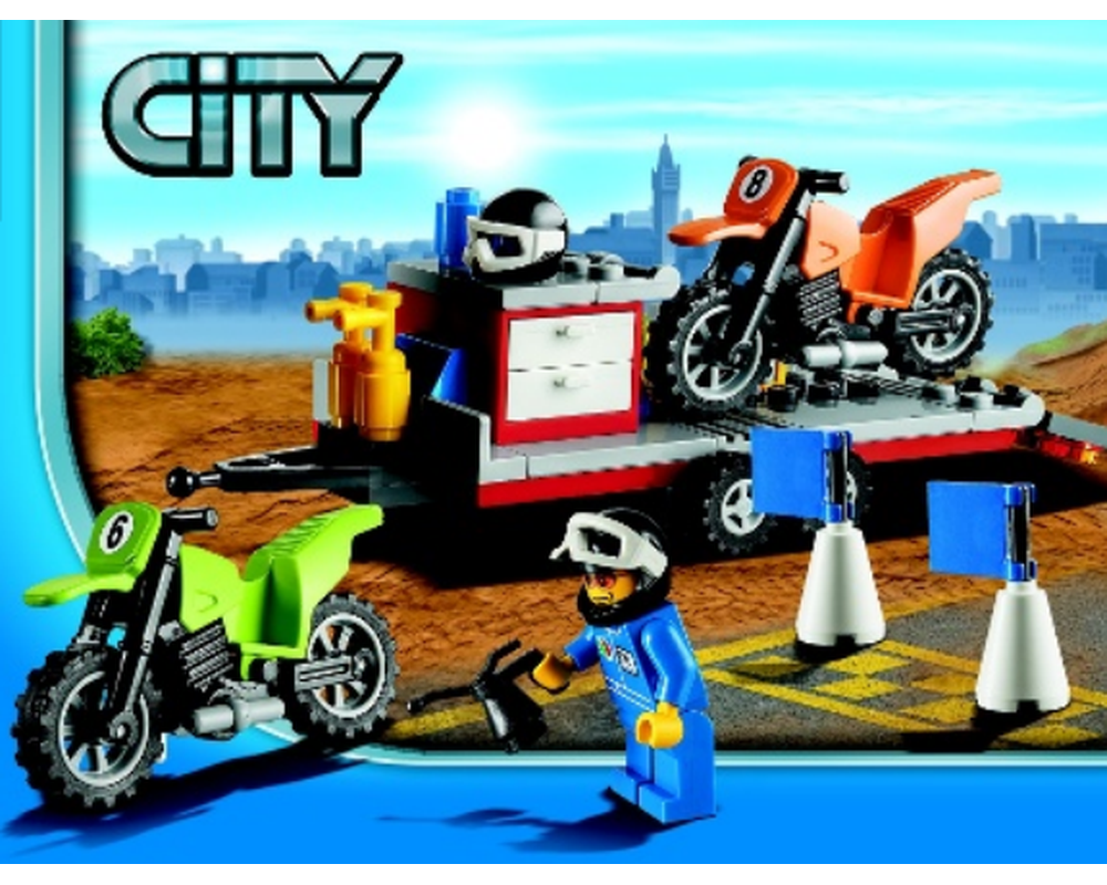 LEGO Set 4433-1-s2 Dirt Bike Trailer (2012 City > Off-Road ...