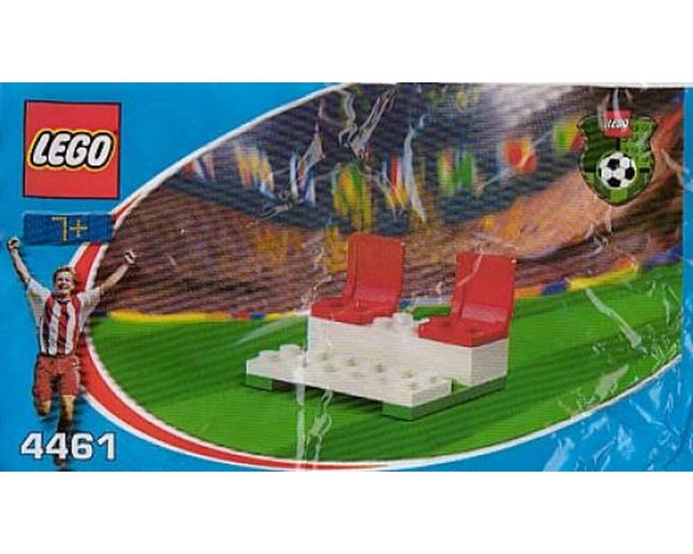 LEGO Set 4461-1 Coca-Cola Bench (2002 Sports > Soccer) | Rebrickable ...