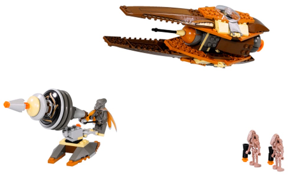 LEGO Set 4478-1 Geonosian Fighter, Black Box (2003 Star Wars > Star ...
