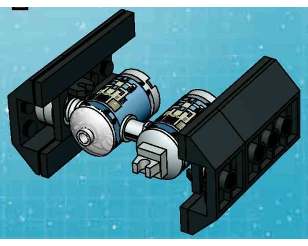 LEGO Set 4484-1-b1 TIE Bomber (2003 Star Wars) | Rebrickable - Build ...