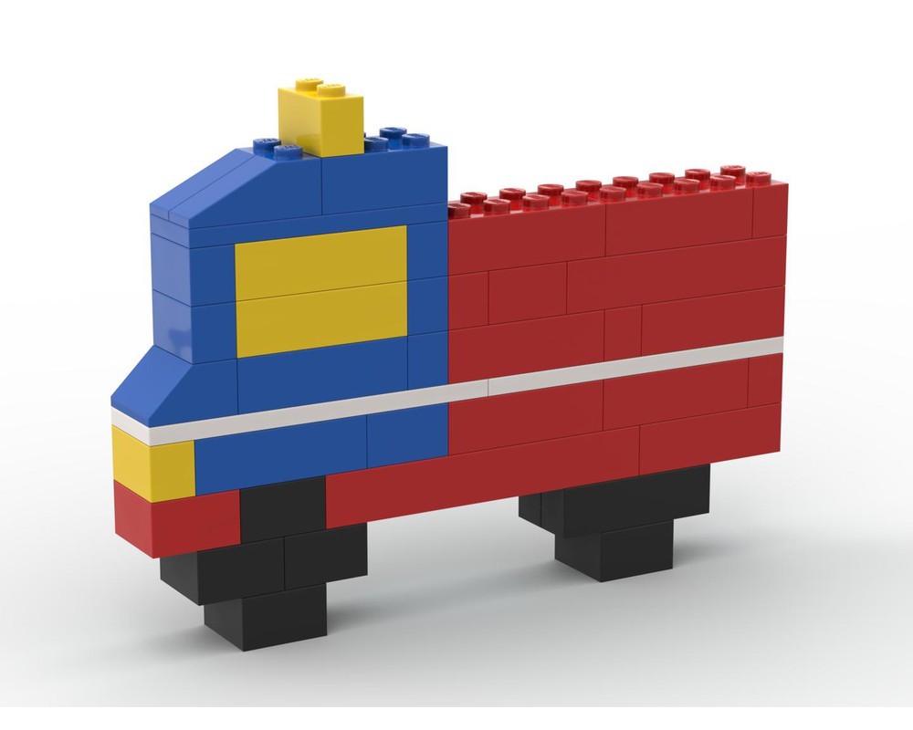 LEGO Set 4496-1-b11 Lorry (2004 Make & Create) | Rebrickable - Build ...