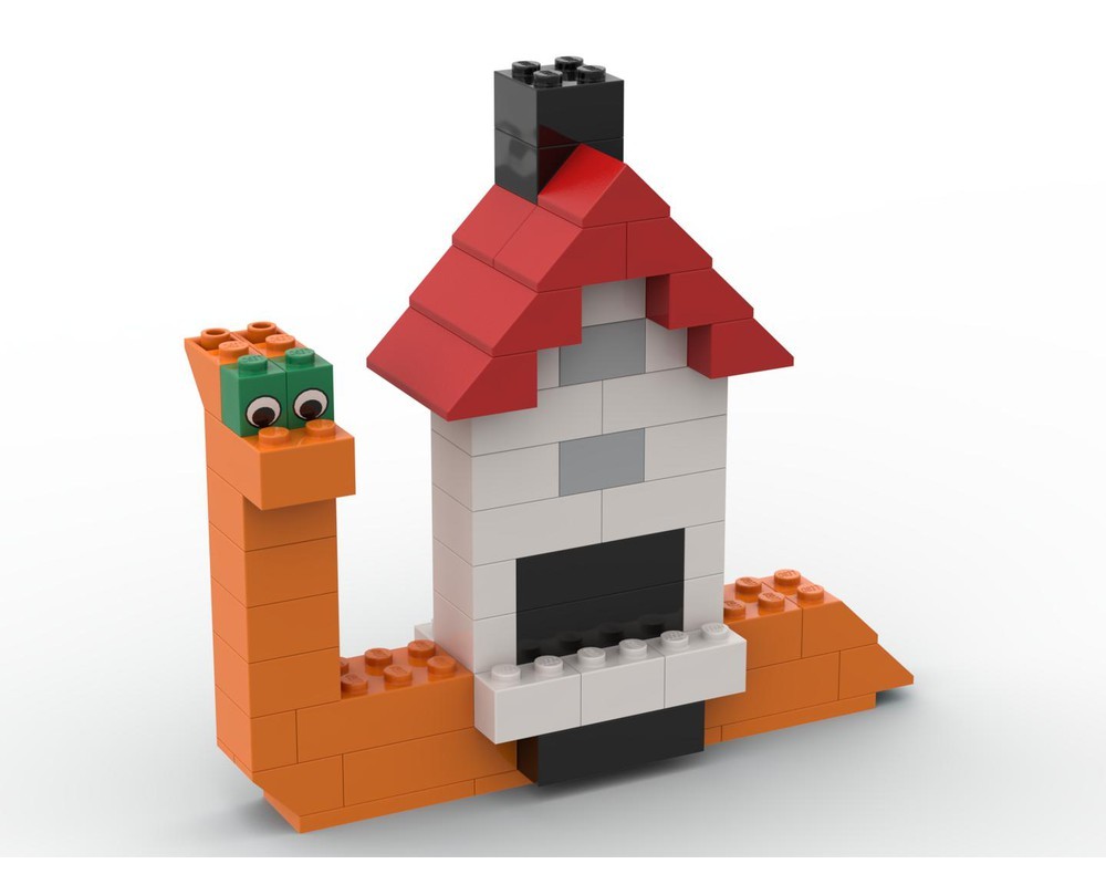LEGO Set 4496-1-b7 Snail with House (2004 Make & Create) | Rebrickable ...