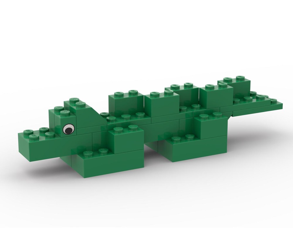 LEGO Set 4497-1-b3 Crocodile (2004 Creator) | Rebrickable - Build with LEGO