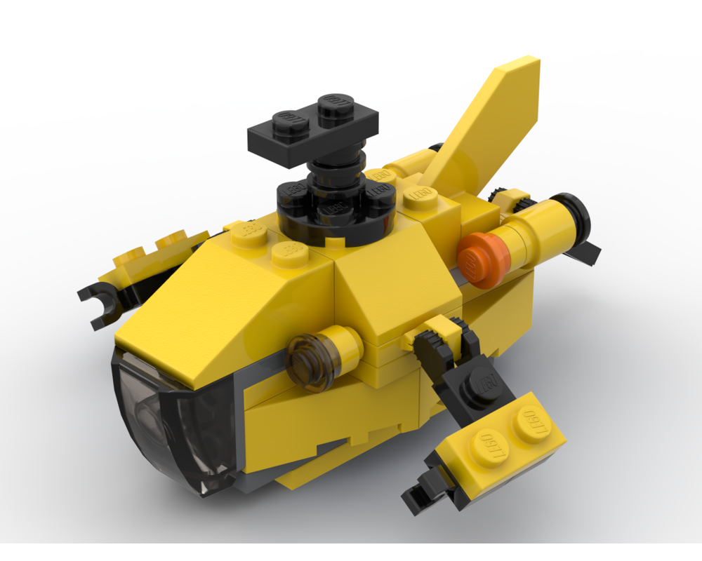 LEGO Set 4505-1-b3 Submersible (2004 Creator > Designer Sets ...