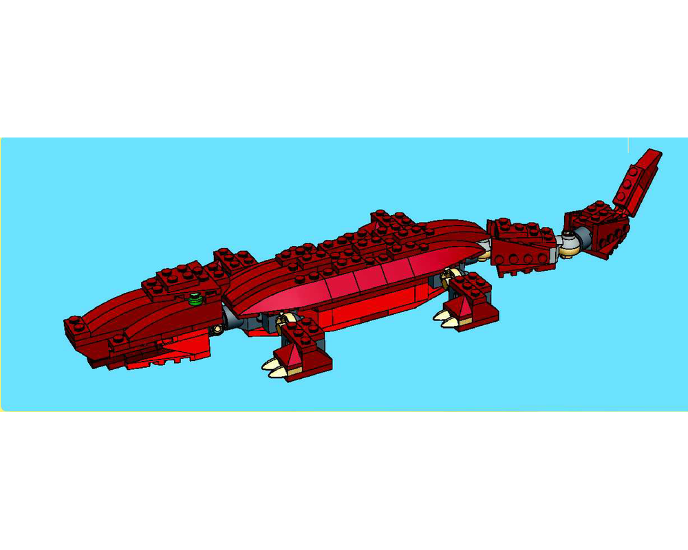 LEGO Set 4507-1-b7 Crocodile (2004 Creator > Designer Sets ...