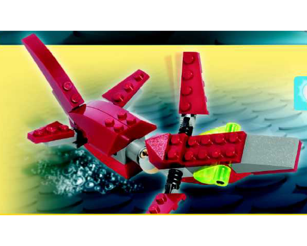 LEGO Set 4507-1-c11 Mosasaurus (2004 Creator > Designer Sets ...