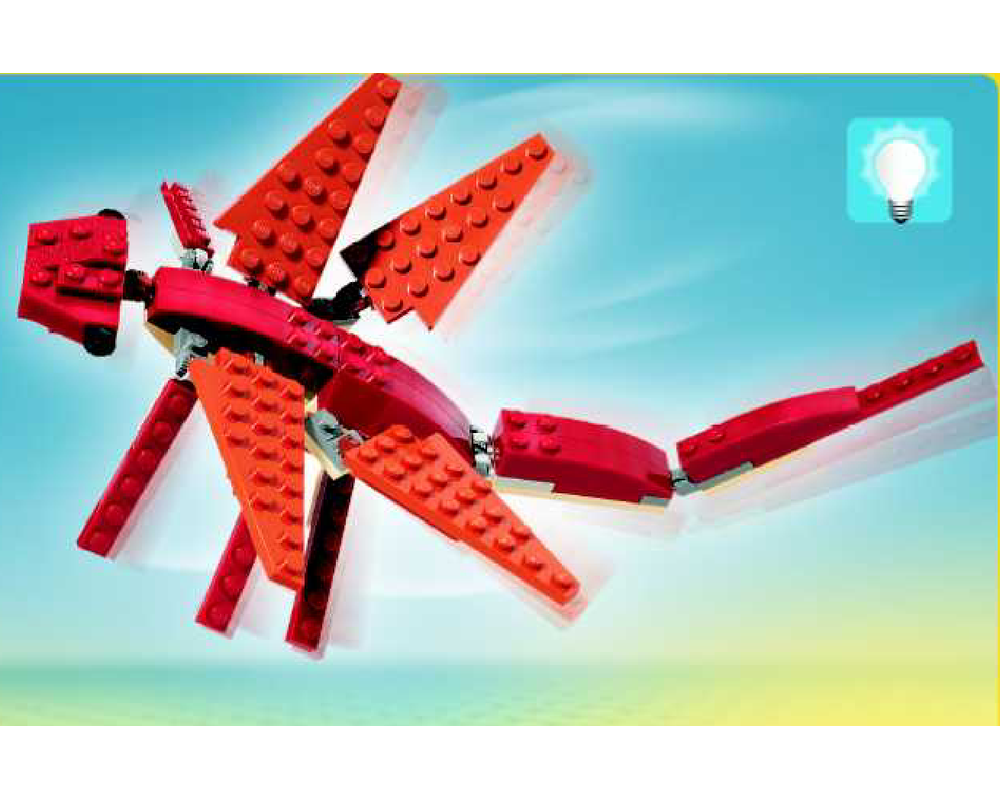 LEGO Set 4507-1-c16 Dragonfly (2004 Creator > Designer Sets ...