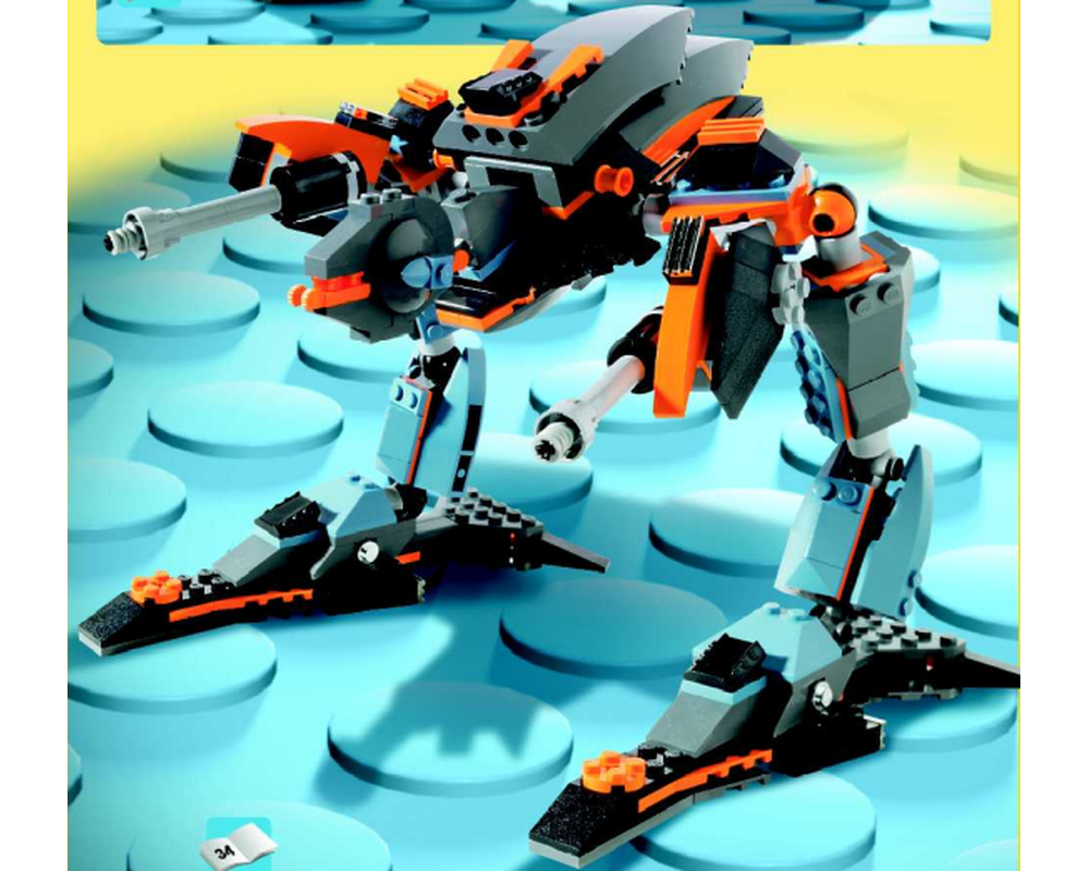 LEGO Set 4508-1-b3 Leg Bot (2004 Creator > Designer Sets) | Rebrickable ...