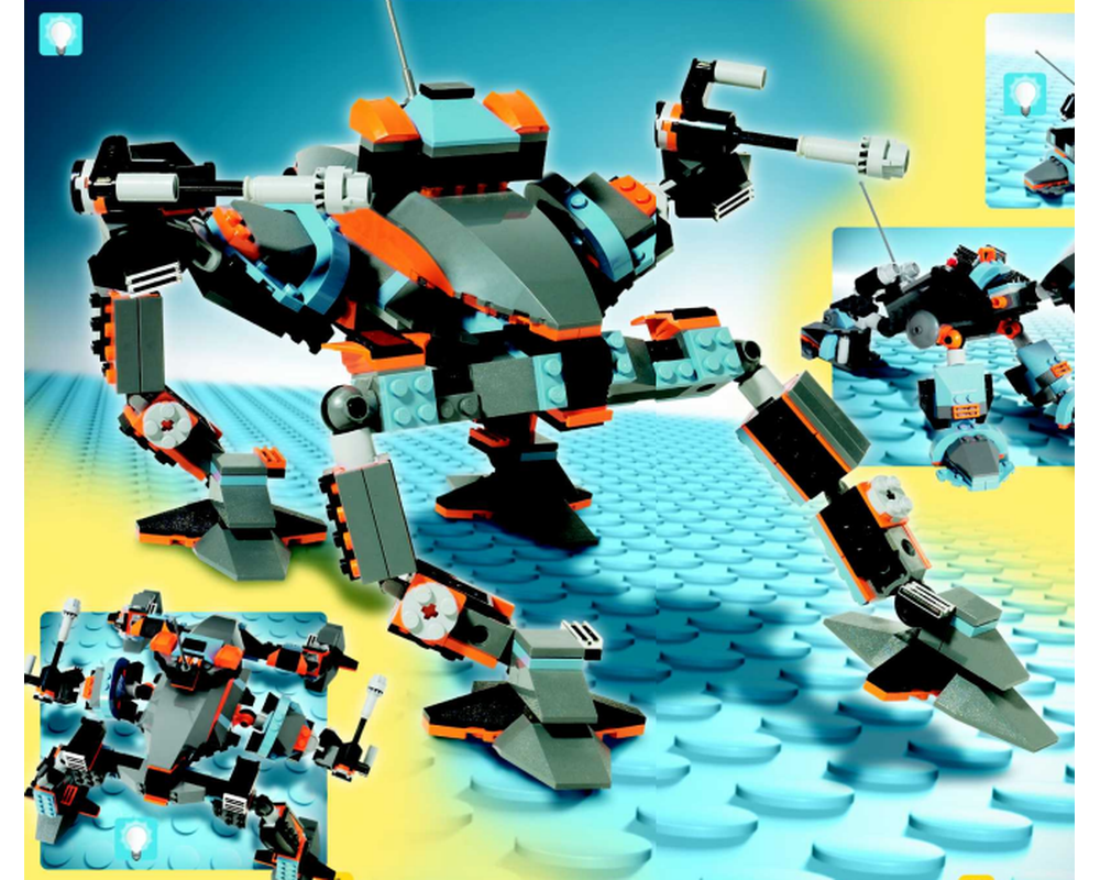 LEGO Set 4508-1-c10 Tank Bot (2004 Creator > Designer Sets ...