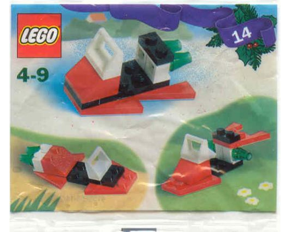 LEGO Set 4524-1-s14 2002 - Day 14: Jet Ski (2002 Seasonal > Advent ...