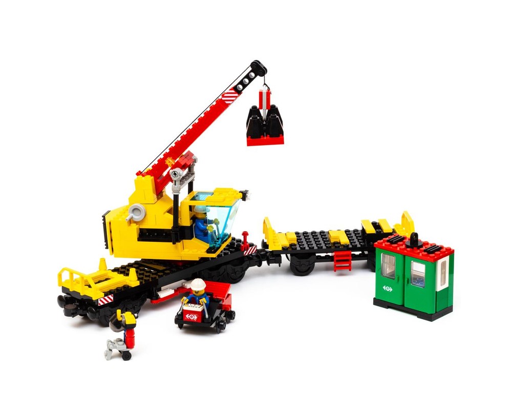 LEGO Set 4552-1 Cargo Crane (1995 Train > 9V) | Rebrickable - Build ...