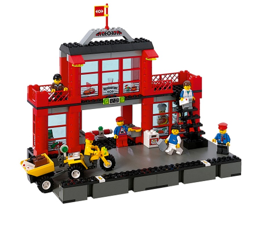 LEGO Set 4556-1 Train Station (1999 Train > 9V) | Rebrickable - Build ...
