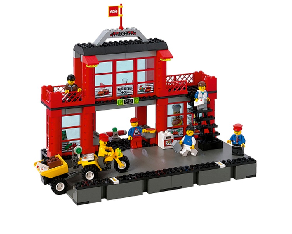 LEGO Set 4556-1 Train Station (1999 Train > 9V) | Rebrickable - Build ...