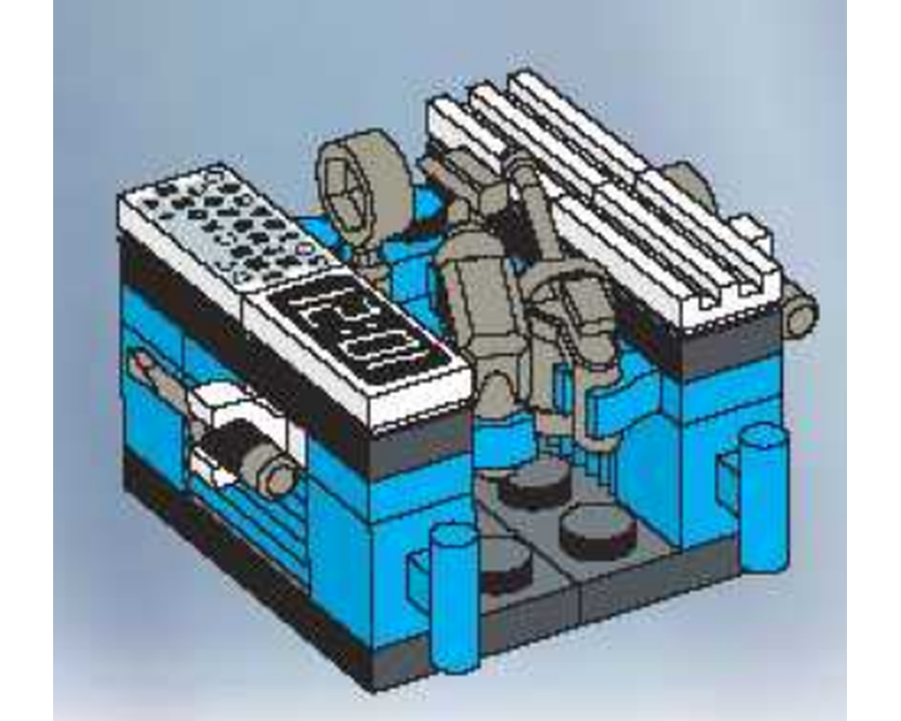 LEGO Set 4560-1-s8 Railway Express Service Box (1999 Train > 9V ...