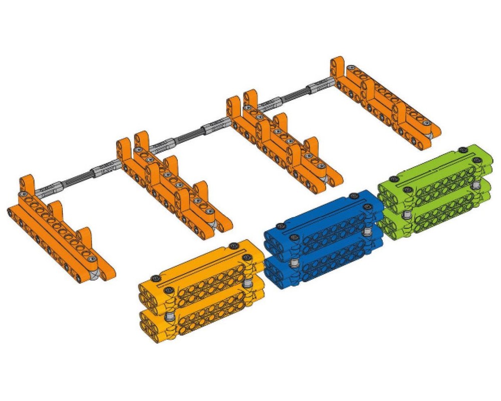 LEGO Set 45816-1-s15 Storage Racks with Containers (2021 FIRST LEGO ...