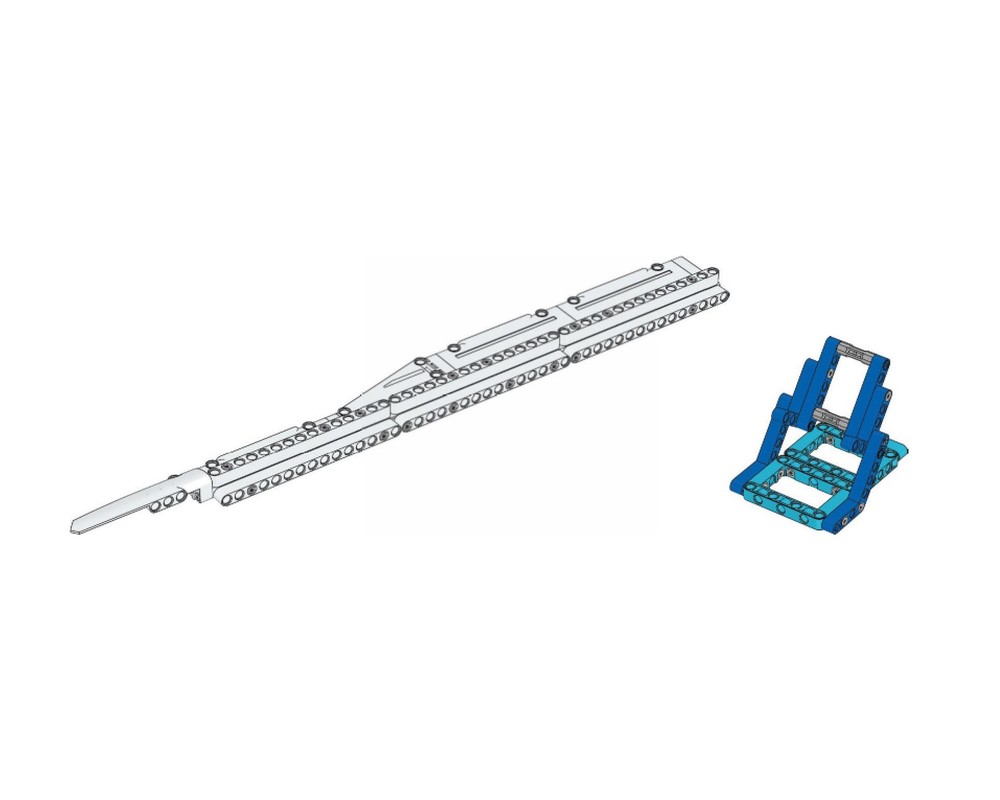 LEGO Set 45816-1-s6 Turbine Blade and Holder (2021 FIRST LEGO League ...