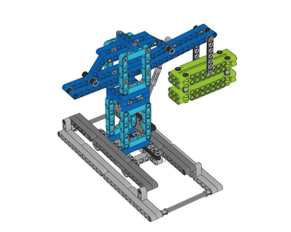 LEGO Set 45816-1-s9 Crane with Container (2021 FIRST LEGO League ...