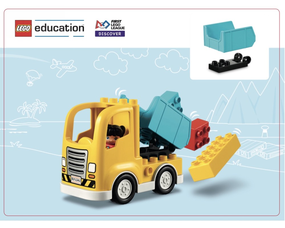 LEGO Set 45818-1-s1 CARGO CONNECT Discover Truck Model (2021 FIRST LEGO ...