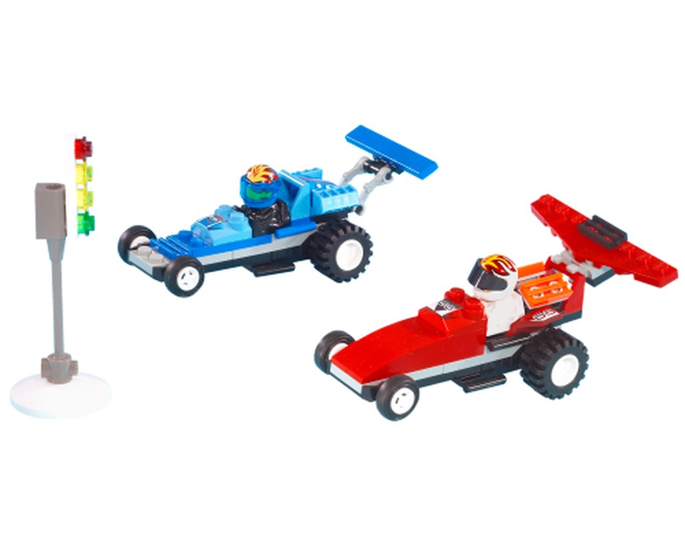 LEGO Set 4593-1 Zero Hurricane & Red Blizzard (2002 Racers ...