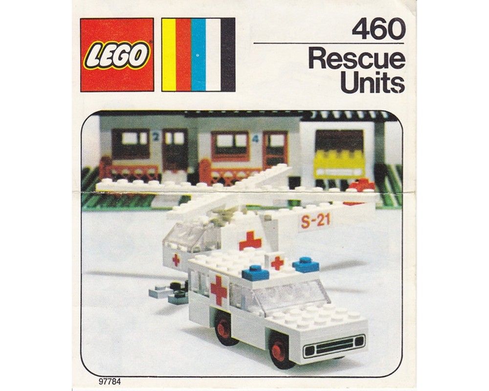 LEGO Set 460-1 Rescue Units (1973 Legoland > Hospital) | Rebrickable ...