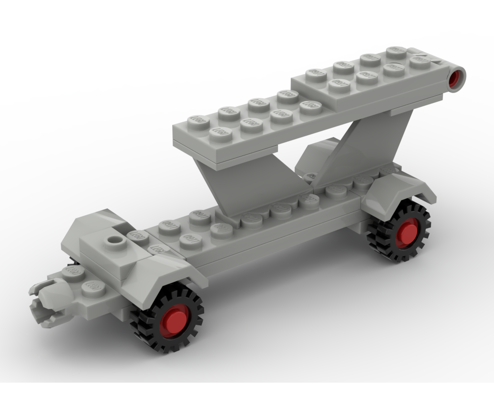 LEGO Set 462-1-s3 Mobile Rocket Launcher (1979 Space > Classic Space ...