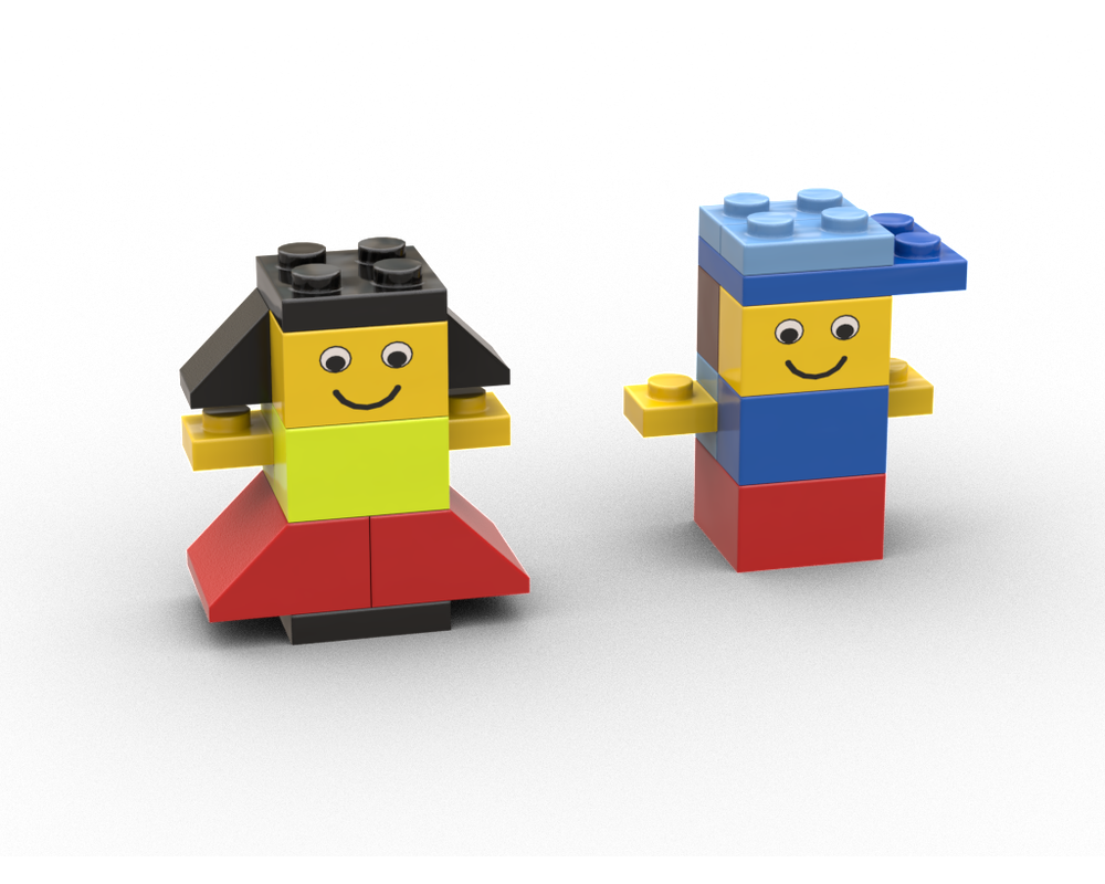 LEGO Set 4628-1-s3 Boy & Girl (2012 Make & Create > Bricks & More ...