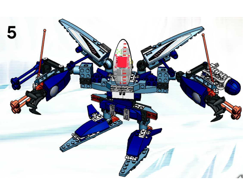 LEGO Set 4770-1-b1 Mech (2004 Alpha Team > Mission Deep Freeze ...
