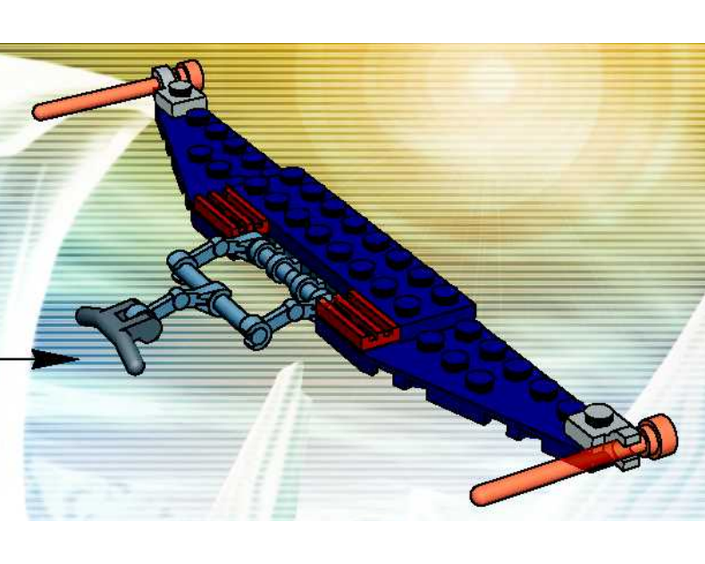 LEGO Set 4774-1-s1 Hang Glider (2004 Alpha Team > Mission Deep Freeze ...