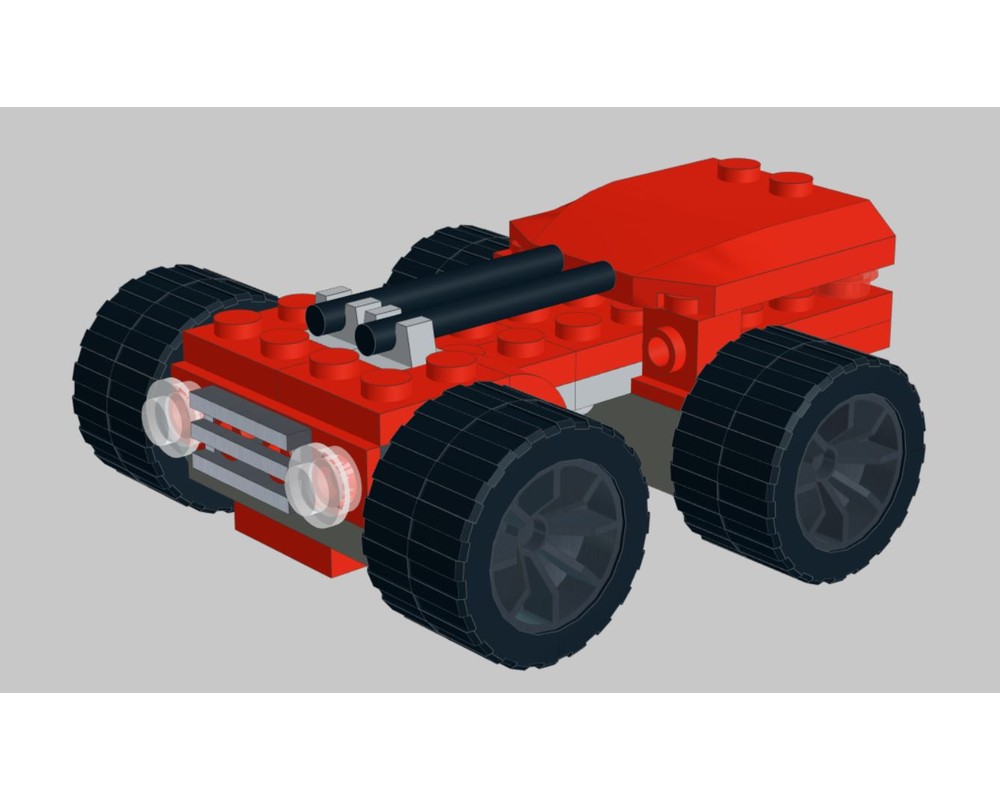LEGO Set 4883-1-c3 Gear Grinder Idea 03 (2005 Creator > Designer Sets ...