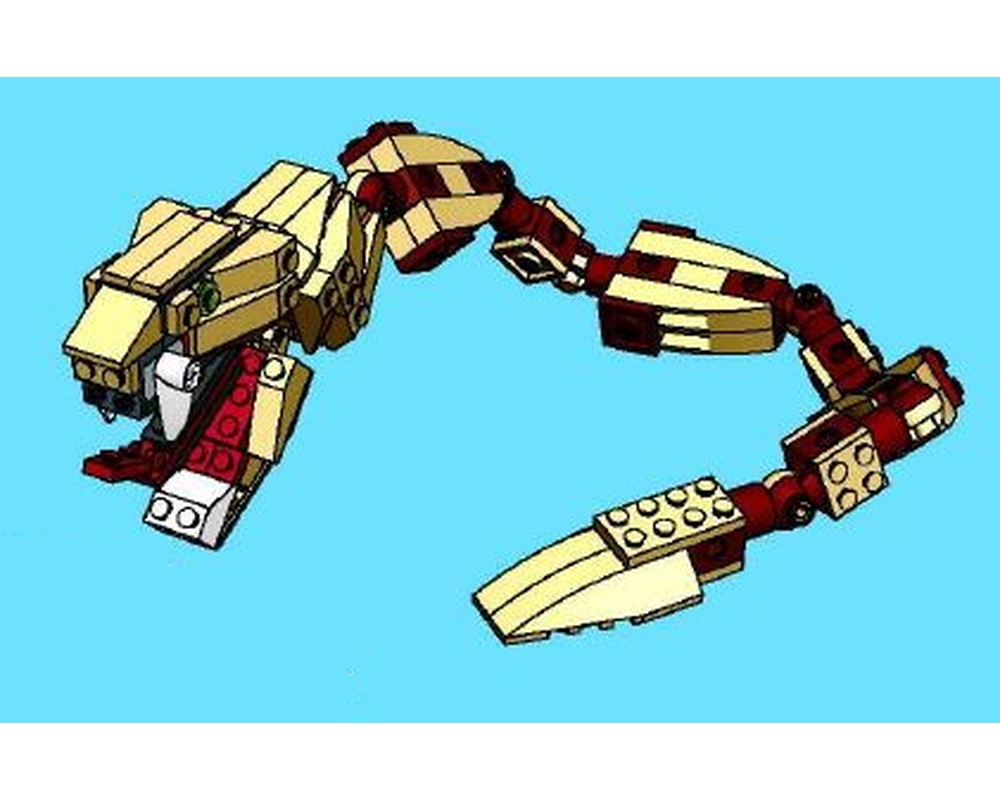 LEGO Set 4884-1-b5 Snake (2005 Creator > Designer Sets) | Rebrickable ...