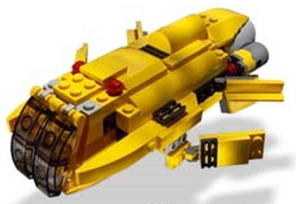LEGO Set 4888-1-b7 HOV with Rear Thrusters (2005 Designer Sets ...