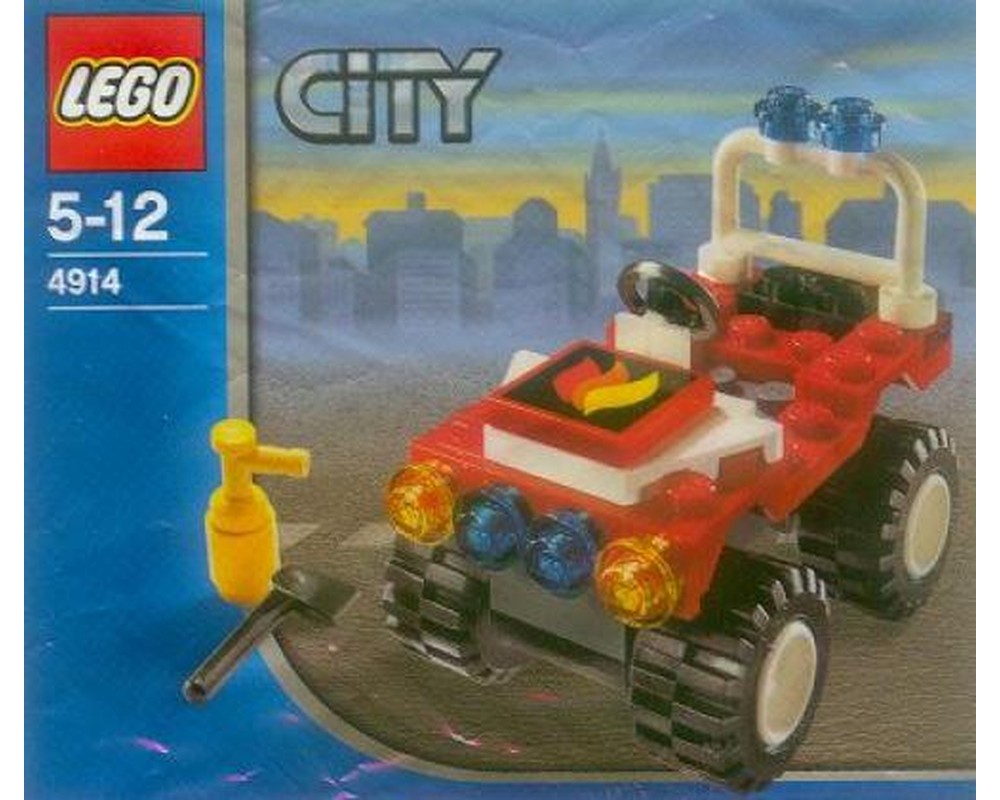LEGO Set 4914-1 Fire Chief's Car (2005 City > Fire) | Rebrickable ...