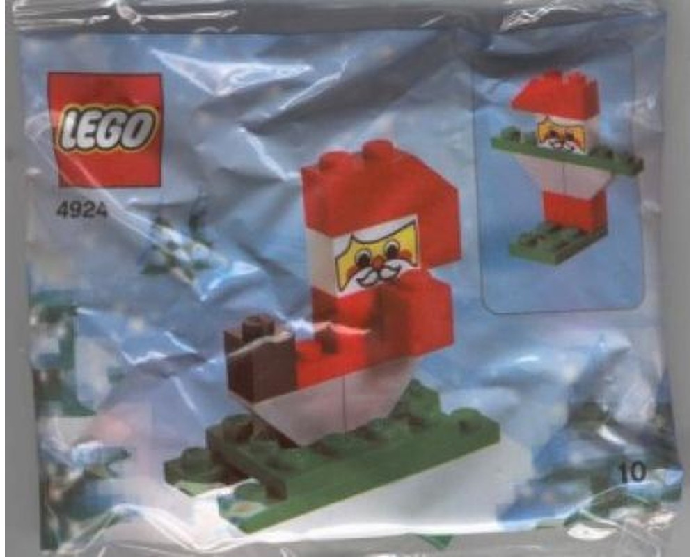 LEGO Set 4924-1-s10 2004 - Day 10: Sledding Santa (2004 Seasonal ...
