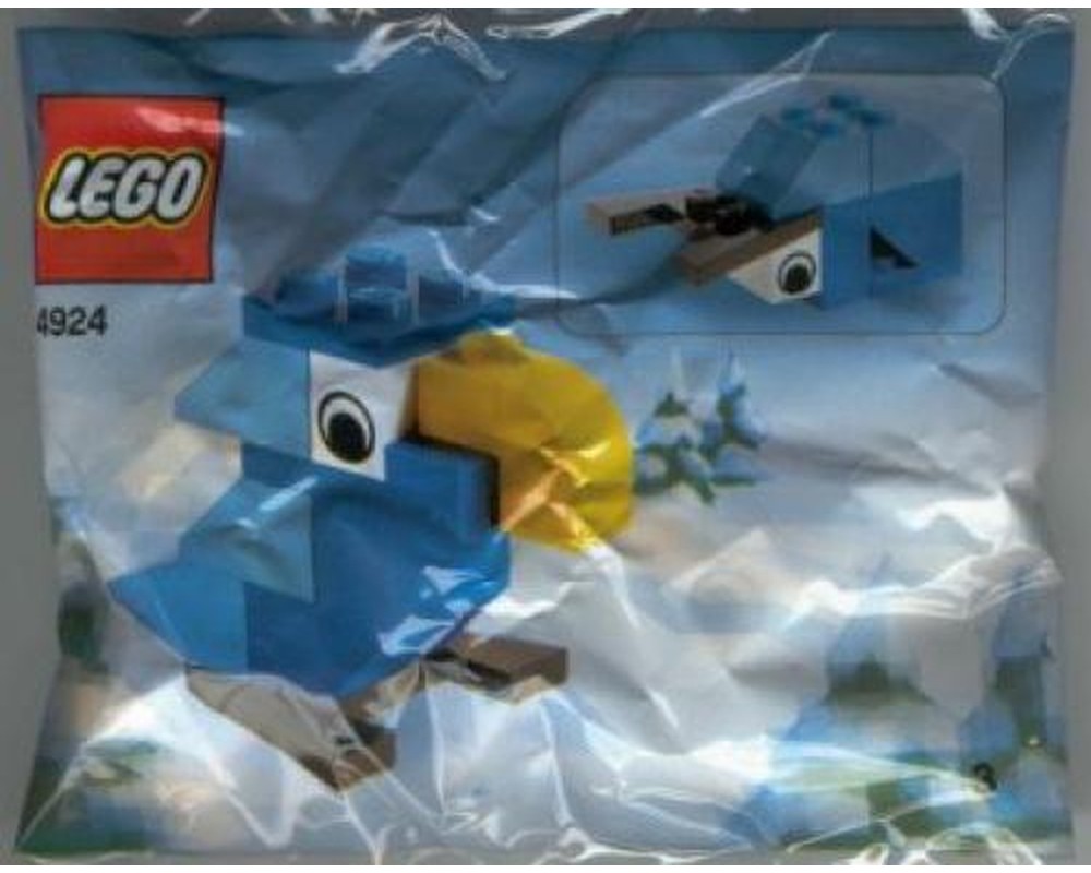 LEGO Set 4924-1-s3 2004 - Day 3: Parrot (2004 Seasonal > Advent ...