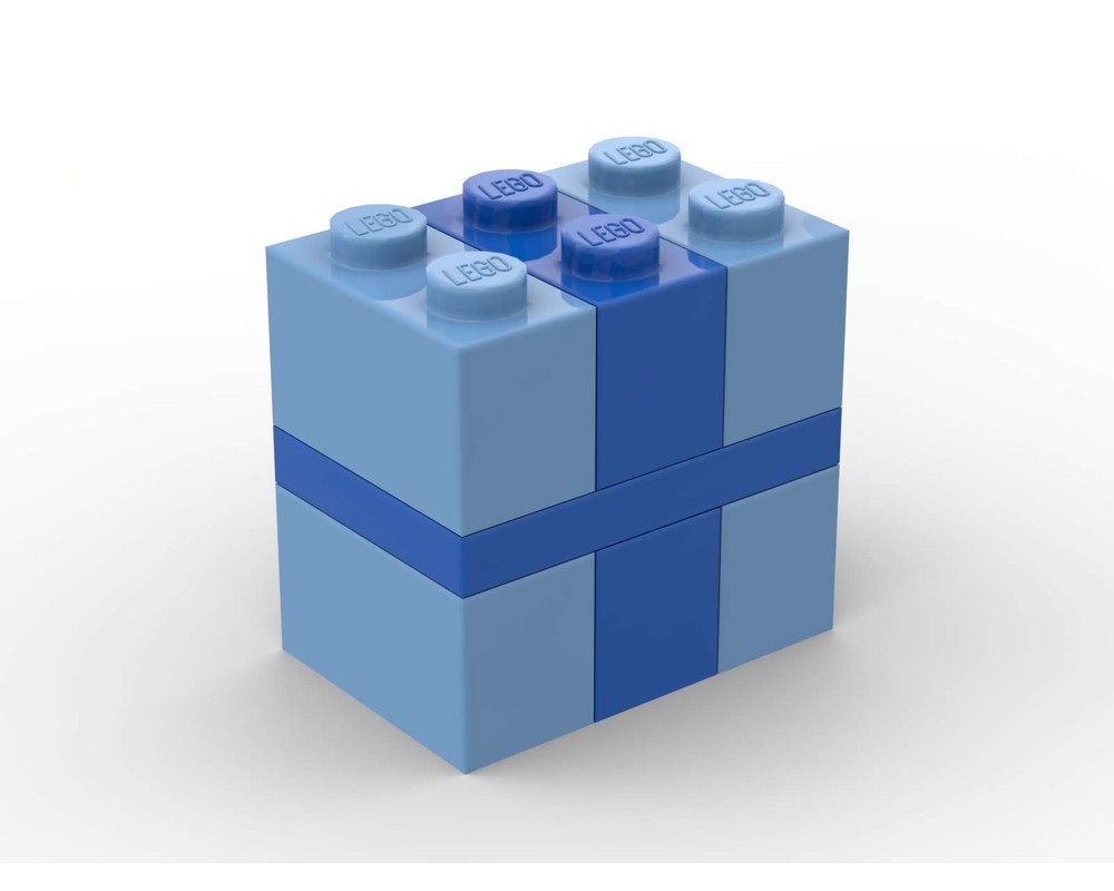 LEGO Set 4924-1-s5 2004 - Day 5: Blue Present (2004 Seasonal > Advent ...
