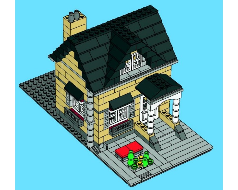 LEGO Set 4954-1-b2-s2 House 1 (2007 Creator > Creator 3-in-1 ...