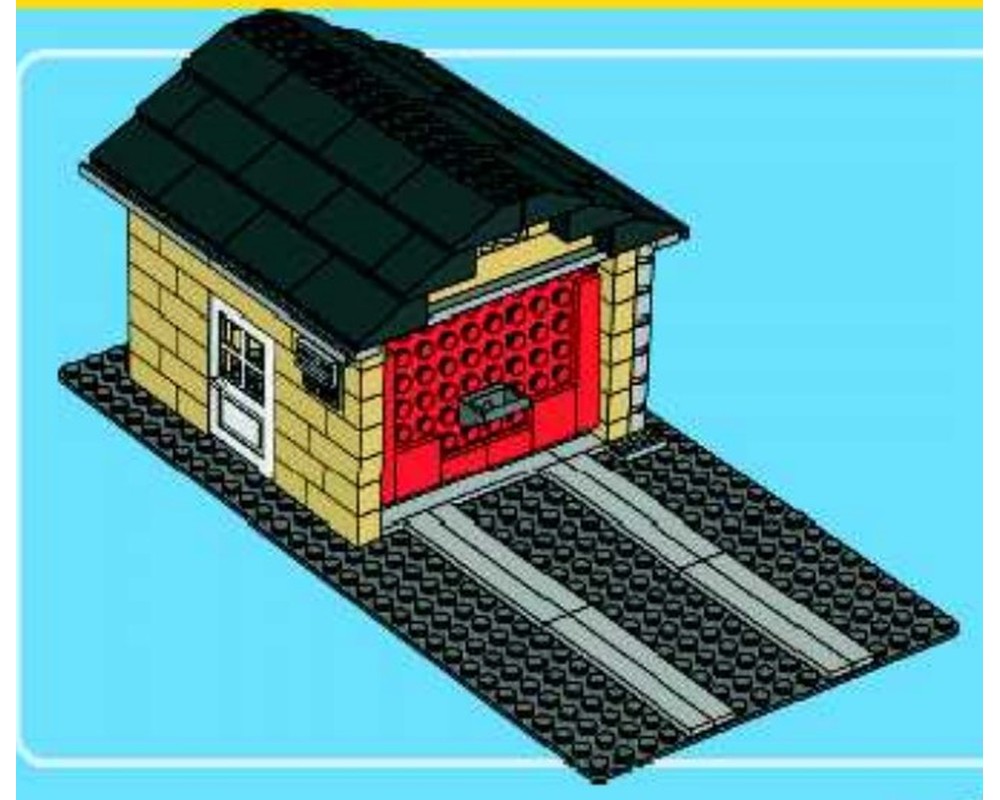 LEGO Set 4954-1-s2 Garage (2007 Creator > Creator 3-in-1) | Rebrickable ...