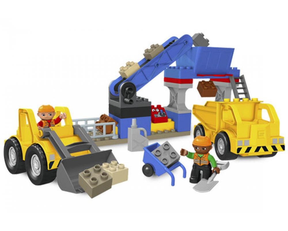 LEGO Set 4987-1 Gravel Pit (2007 Duplo > Town > Legoville ...