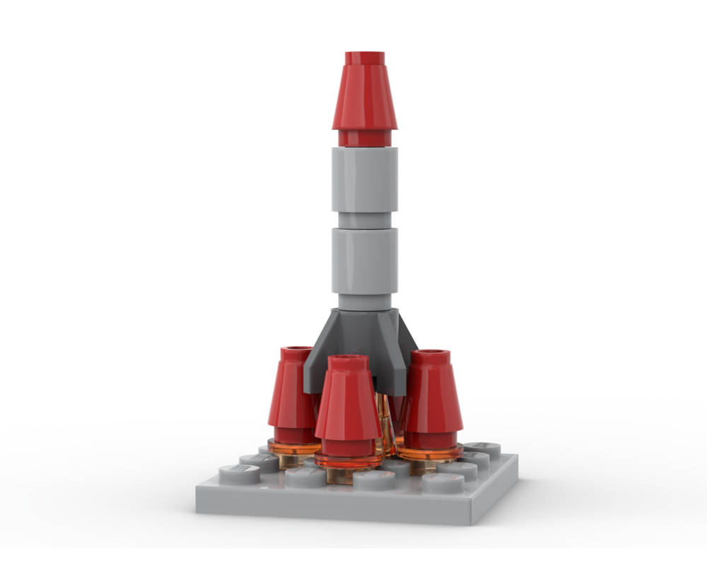 LEGO Set 50004-1-s13 Rocket (2013 Games) | Rebrickable - Build with LEGO