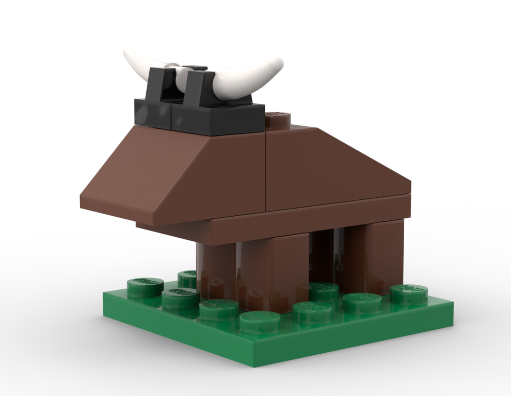 LEGO Set 50004-1-s14 Cow (2013 Games) | Rebrickable - Build with LEGO