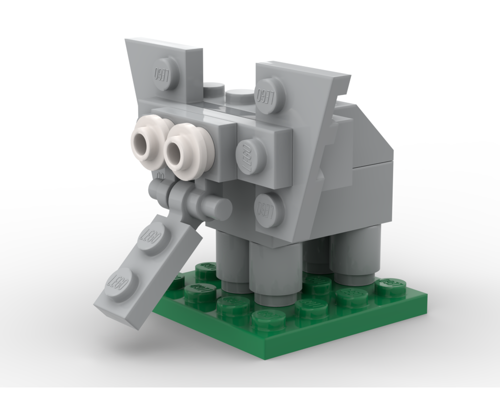 LEGO Set 50004-1-s3 Elephant (2013 Games) | Rebrickable - Build with LEGO